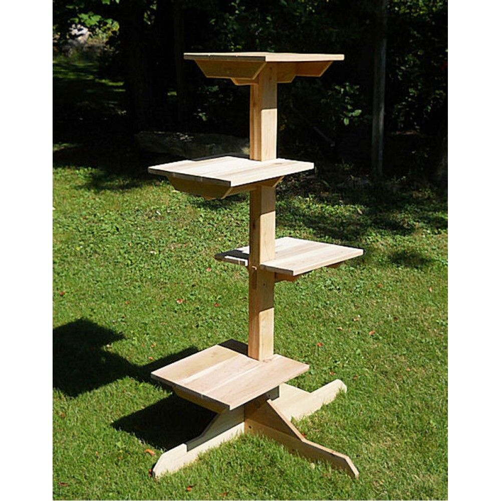 Solid Wood Cat Condos and Trees: Heavy Duty Cat Furniture