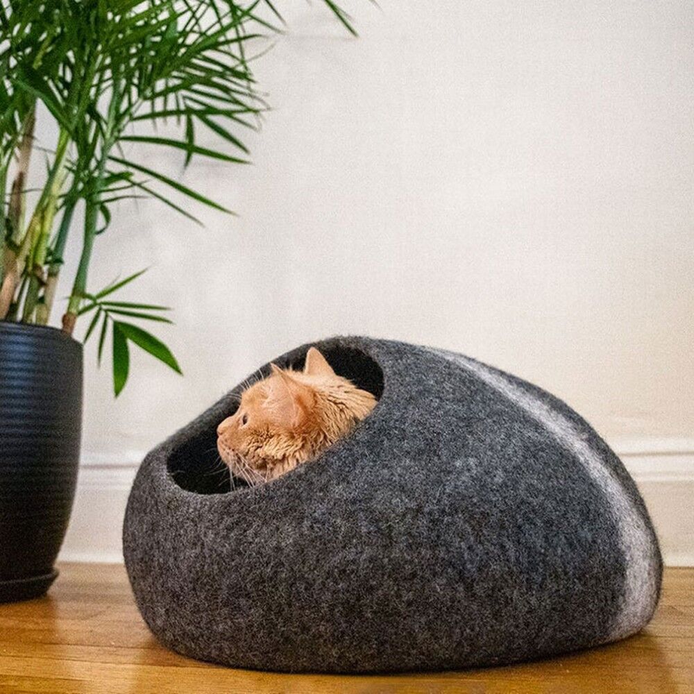 Soft Heated and Classic Cat Beds for Cats of Any Size