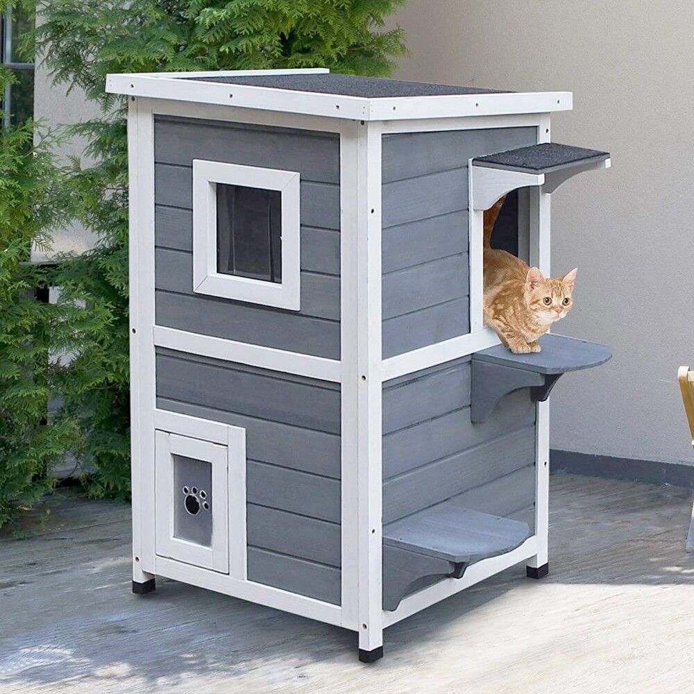 Cat Houses for Outdoor Cats and Feral/Stray Kitties