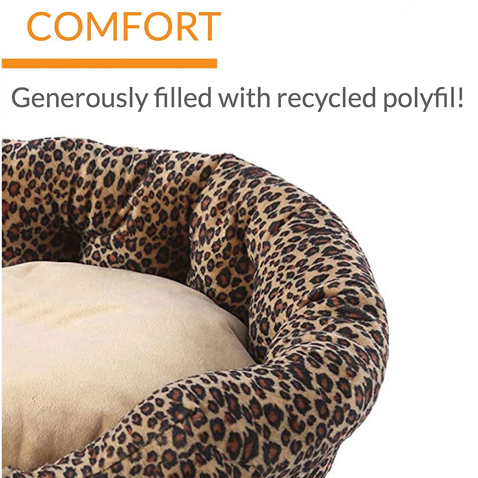 Leopard Cat Bed Nest for Large Cats