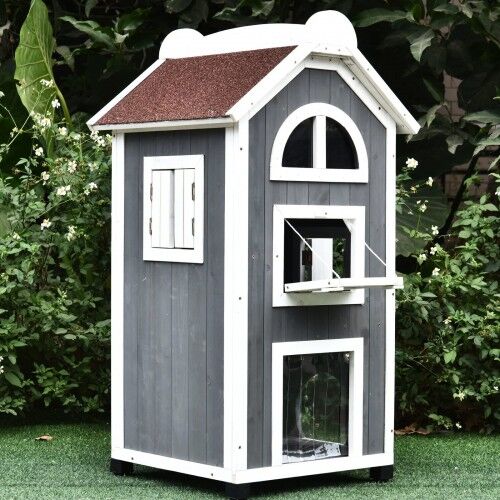 Cat Houses for Outdoor Cats and Feral/Stray Kitties